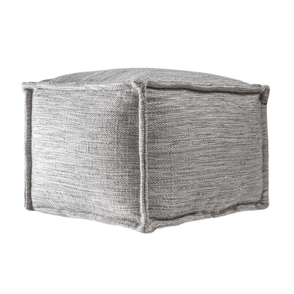 Ebern Designs Harmanveer 20'' Wide Square Pouf Ottoman & Reviews | Wayfair